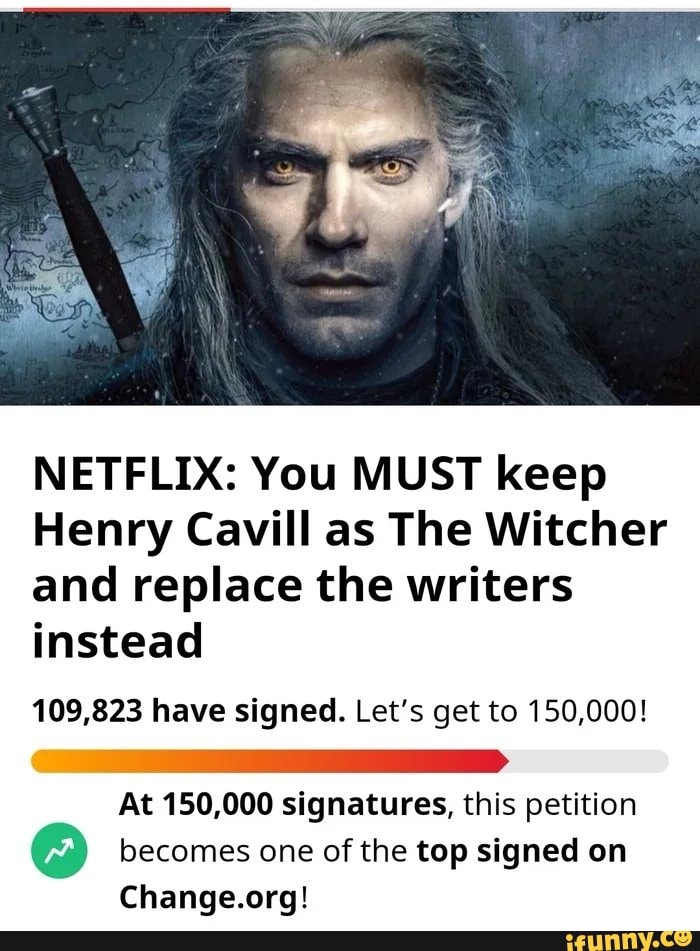 NETFLIX: You MUST keep Henry Cavill as The Witcher and replace the ...