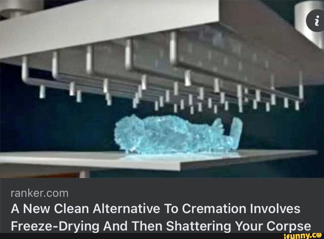 A New Clean Alternative To Cremation Involves Freeze-Drying And Then ...
