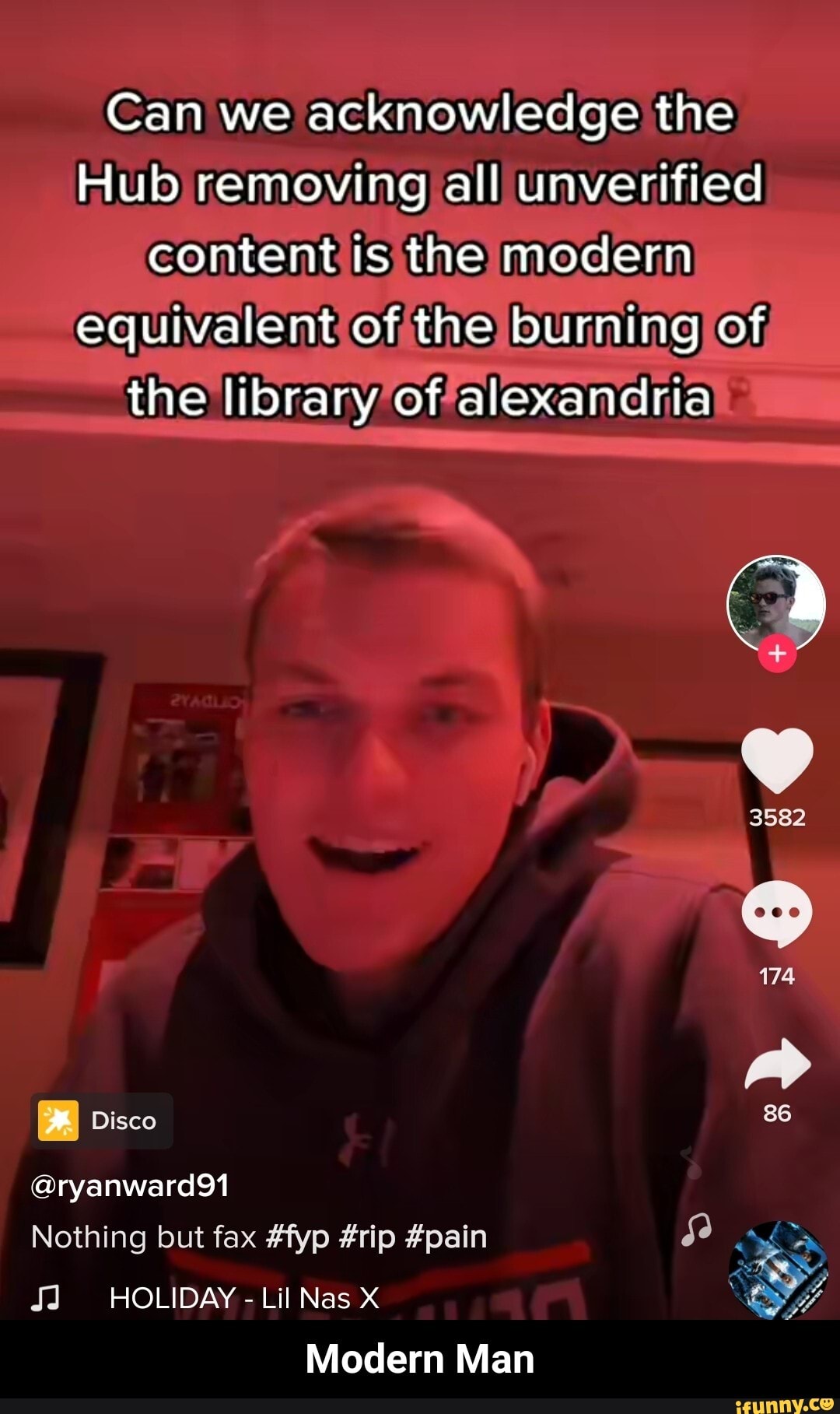 Can we acknowledge the Hub removing all unverified content is the ...