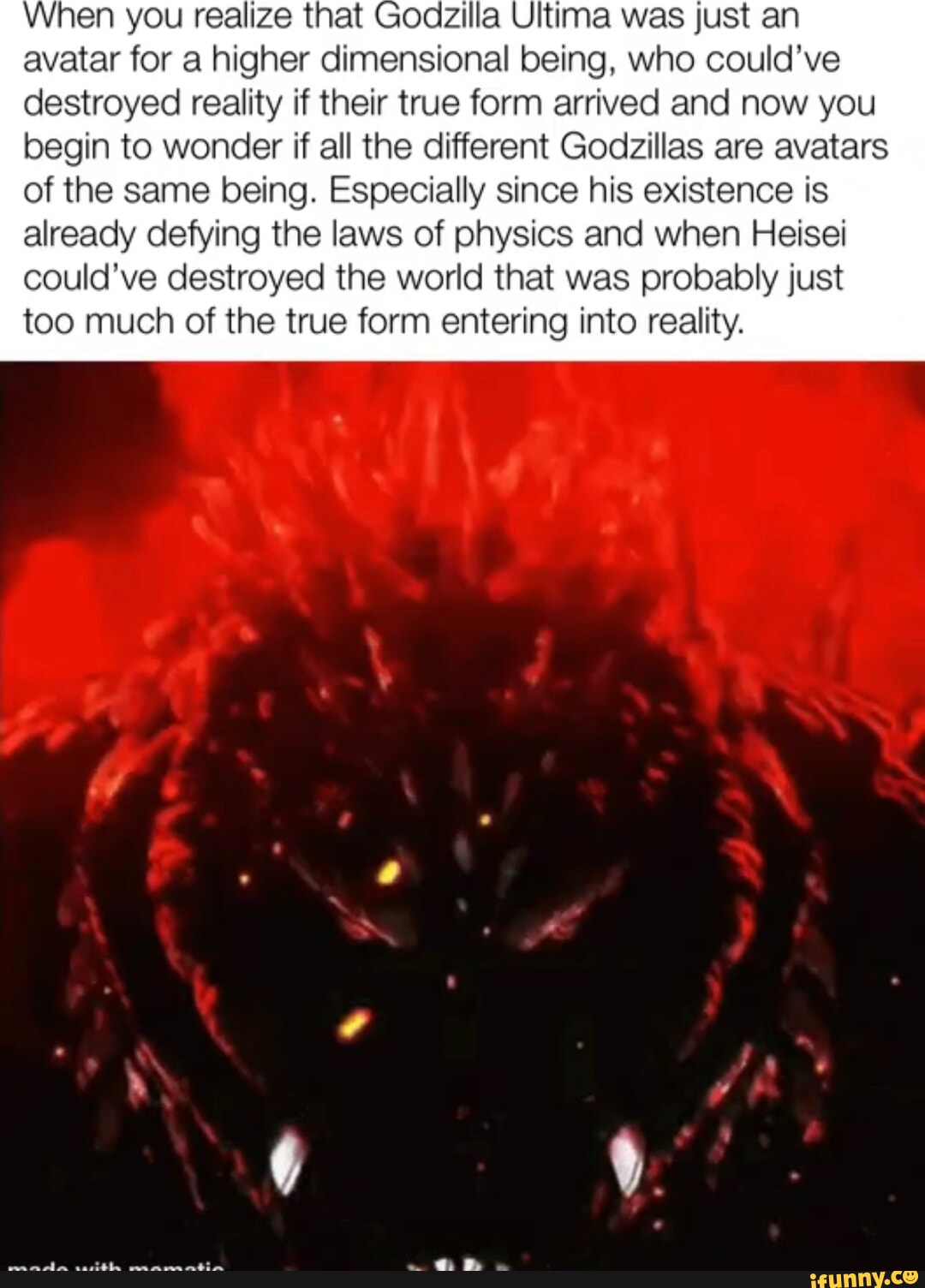 Godzillas memes. Best Collection of funny Godzillas pictures on iFunny