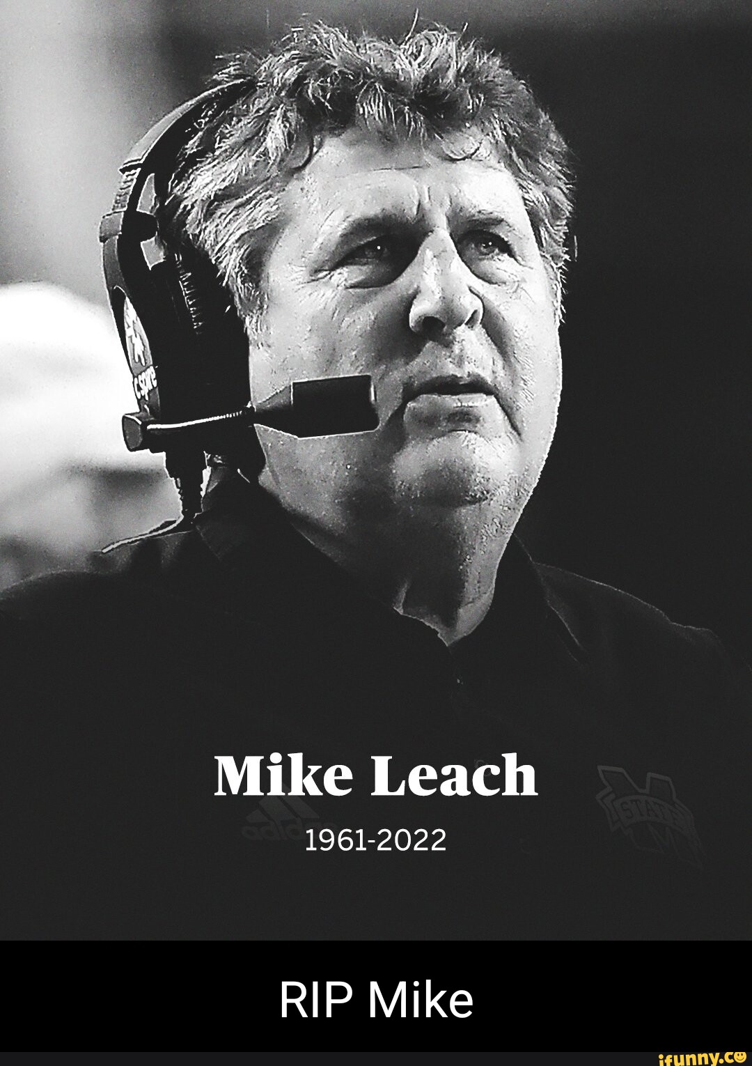 Mike Leach 1961-2022 RIP Mike - iFunny