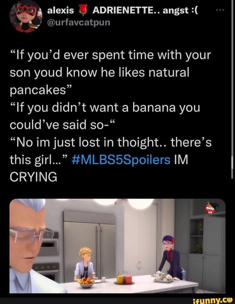 Alexis ADRIENETTE.. angst @urfaveatpun "If you'd ever spent time with ...