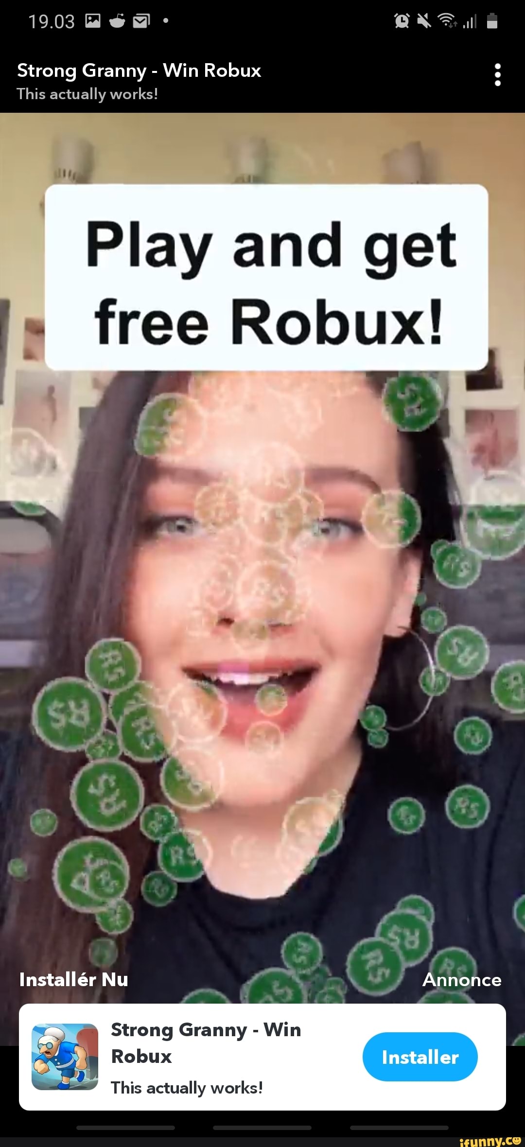 Strong Granny - Win Robux This actually works! Play and get Installr Nu ...