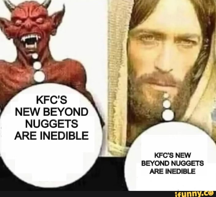 KFC'S NEW BEYOND NUGGETS ARE INEDIBLE KFC'S NEW BEYOND NUGGETS ARE ...