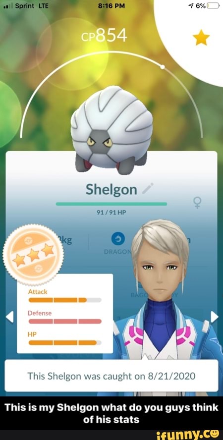 Shelgon This Shelgon was on This is my Shelgon what do you guys think ...