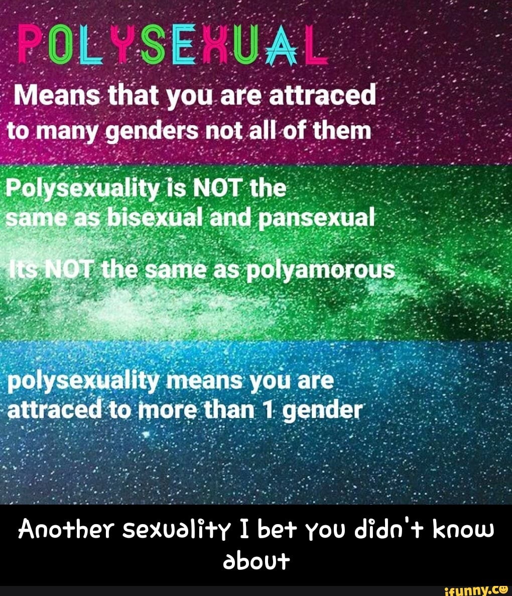 Polysexuality memes. Best Collection of funny Polysexuality pictures on ...