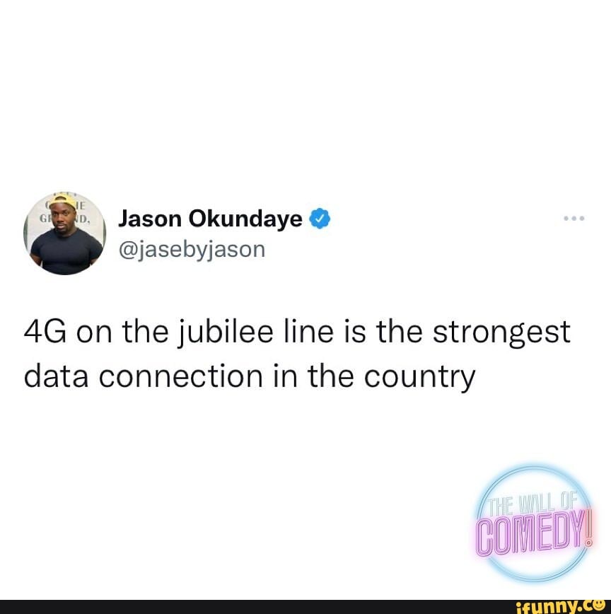Jason Okundaye @ @jasebyjason AG on the jubilee line is the strongest ...