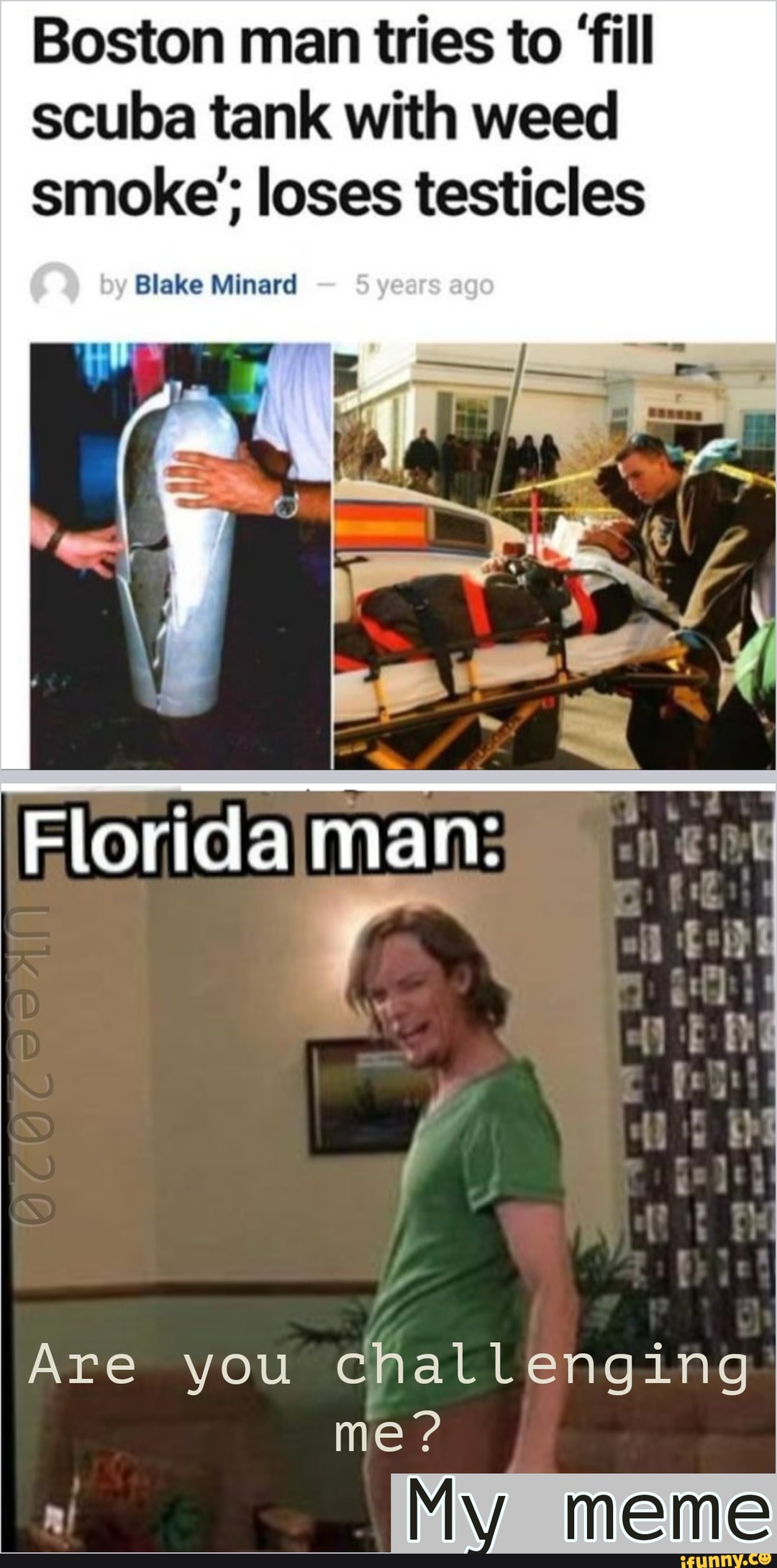 Boston man tries to 'fill scuba tank with weed smoke'; loses testicles ...