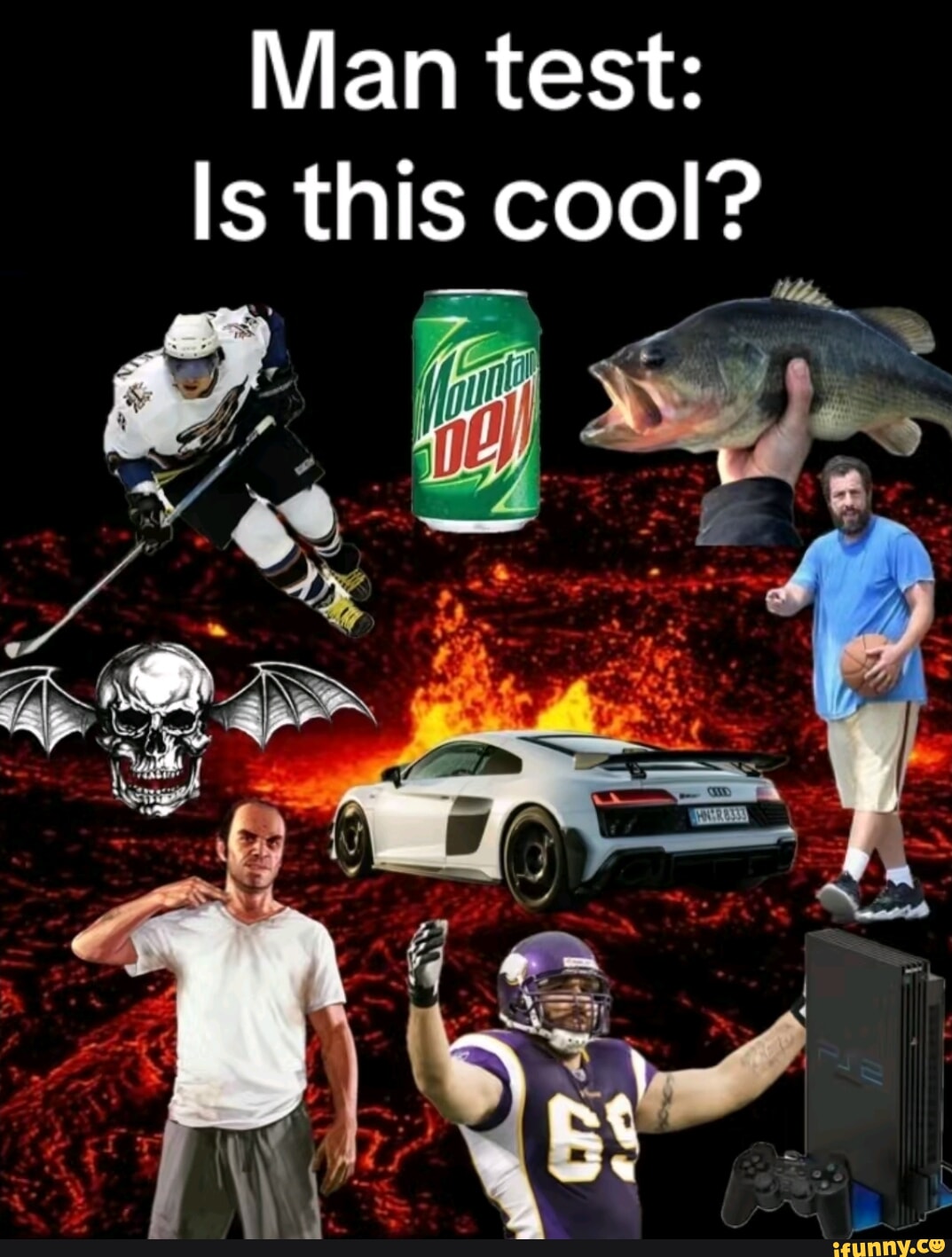 Man test: Is this cool? - iFunny