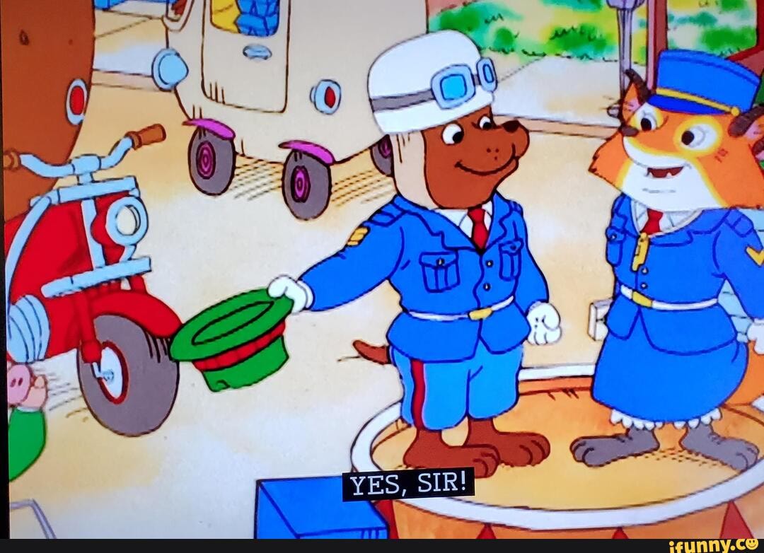 The busy world of Richard Scarry on policing. - iFunny