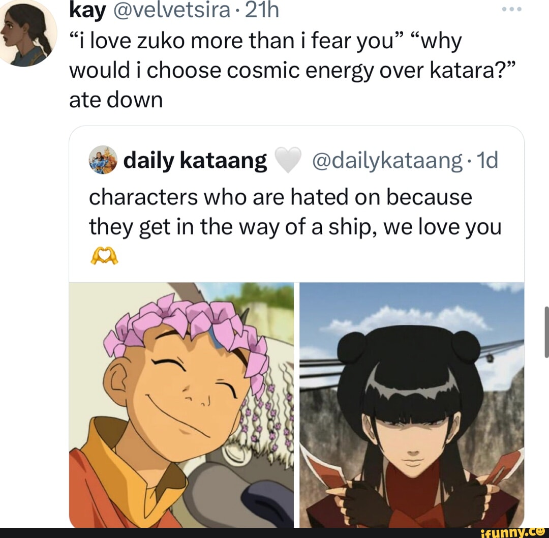 Kataang memes. Best Collection of funny Kataang pictures on iFunny