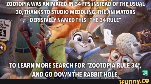 ZOOTOPIA WAS ANIMATED IN 34 INSTEAD OF THE USUAL 30, THANKS TO STuBiG ...