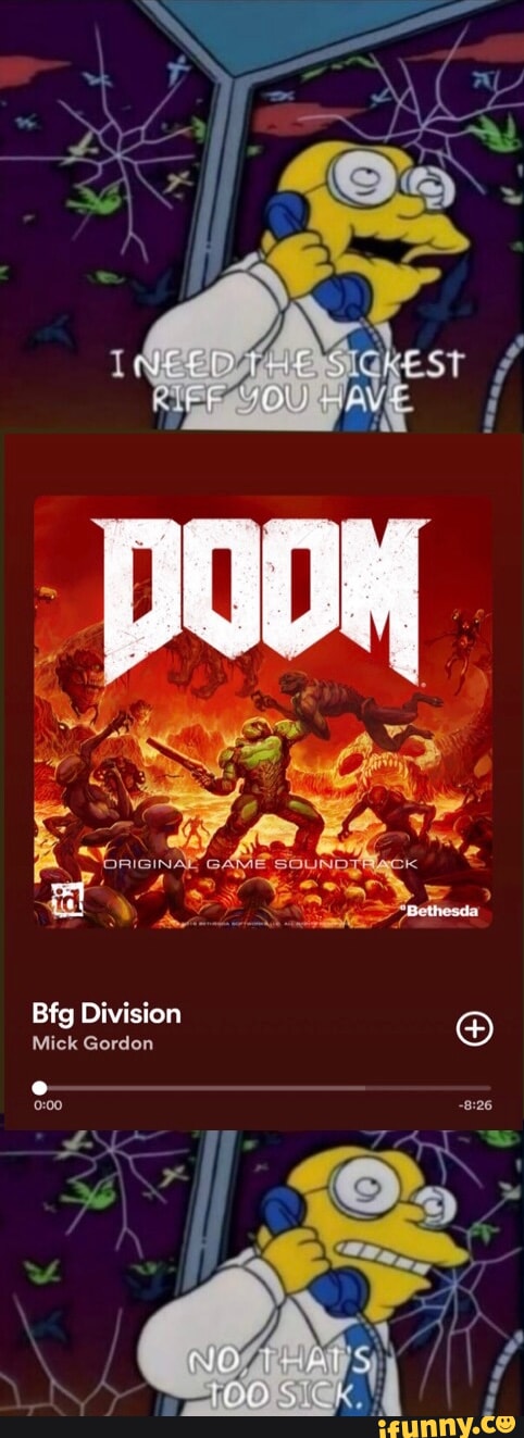 Bfg Division Mick Gordon - iFunny