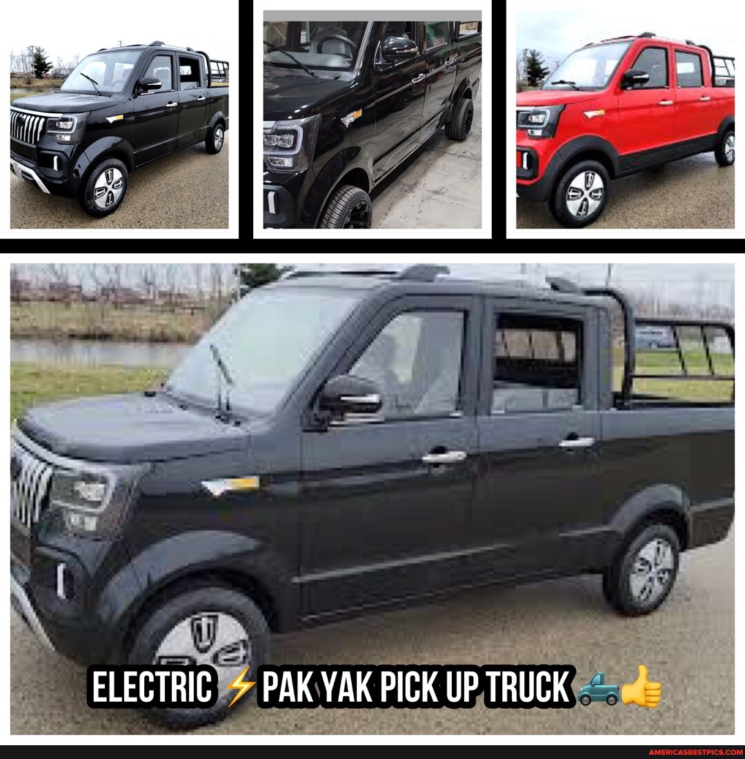 ELECTRIC PAK YAK PICK UP TRUCK - America’s best pics and videos