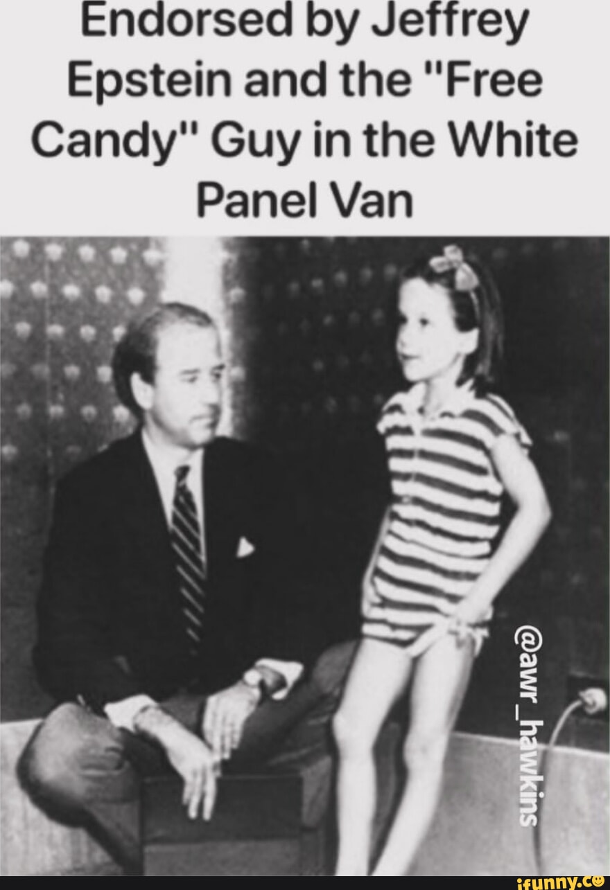 Rey low Epstein and the "Free Candy" Guy in the White Panel Van SS/ Me ...