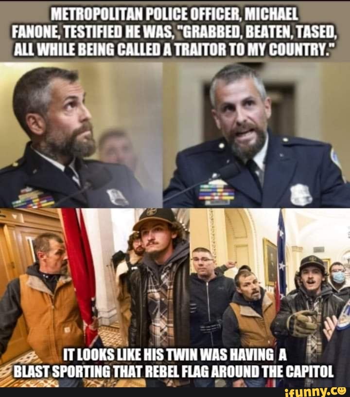 METROPOLITAN POLICE OFFICER, MICHAEL FANONE, TESTIFIED HE WAS, "GRABBED ...