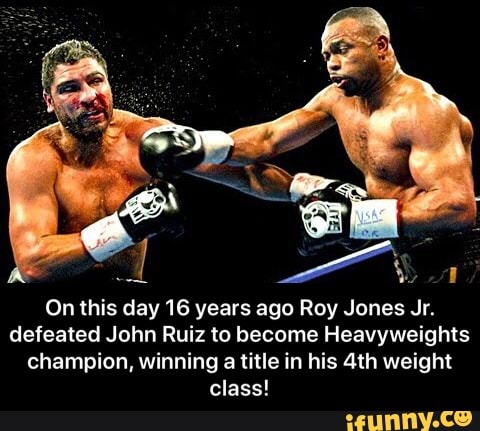 Roy Jones Jr Vs John Ruiz