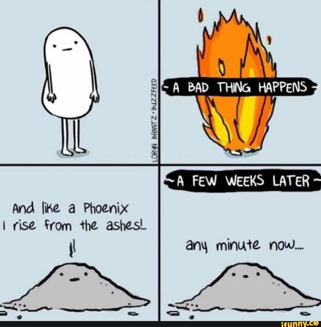 And liKe a Phoenix vise from the ashes!. BUZZFEED BRANT A FEW WEEKS ...