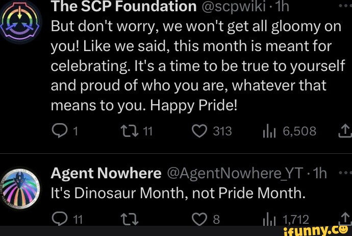 The SCP Foundation @scpwiki But don't worry, we won't get all gloomy on ...