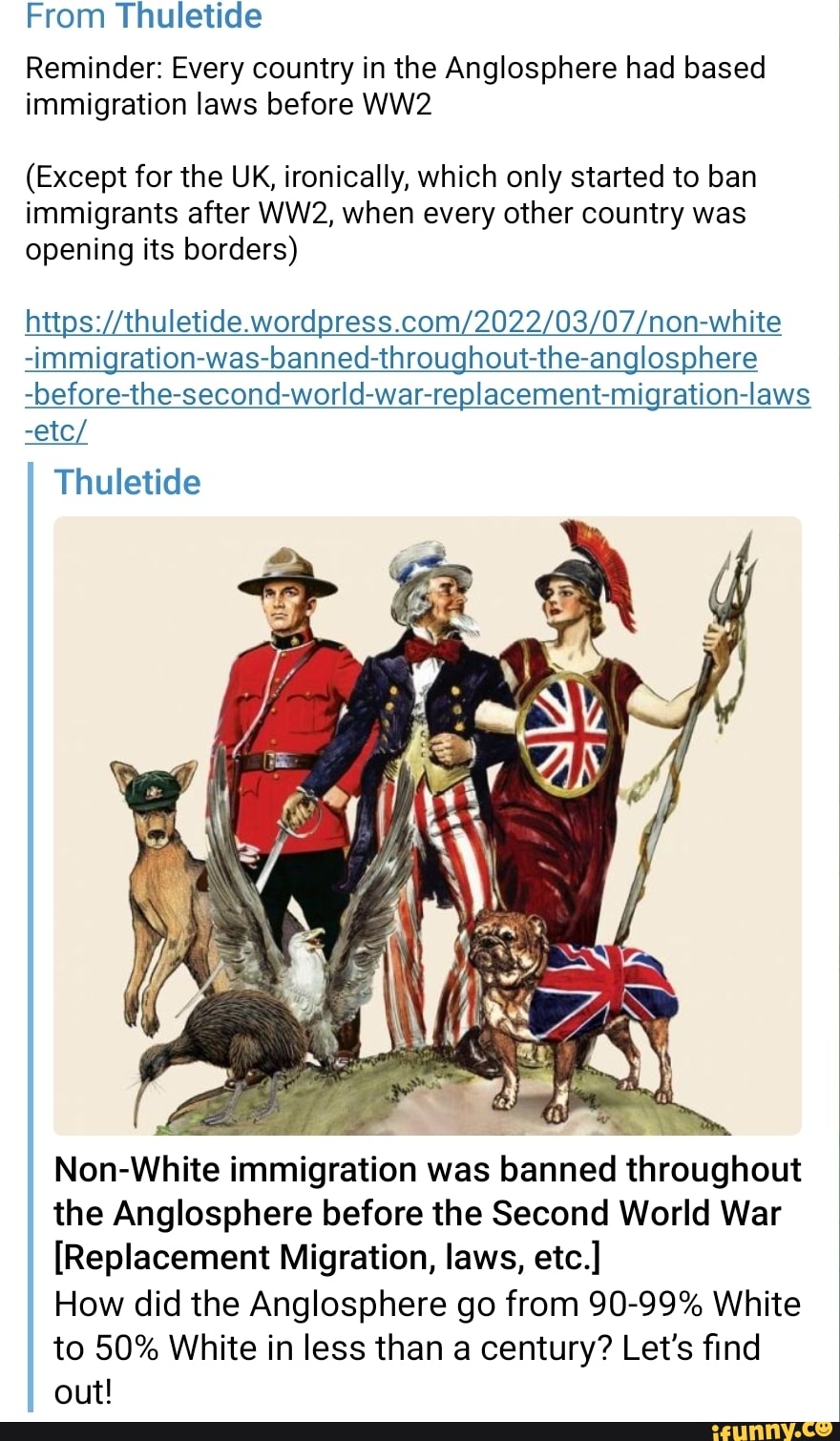 Anglosphere memes. Best Collection of funny Anglosphere pictures on iFunny