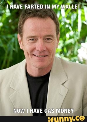 HAVE FARTED IN MY WALLET NOW I HAVE GAS MONEY - iFunny