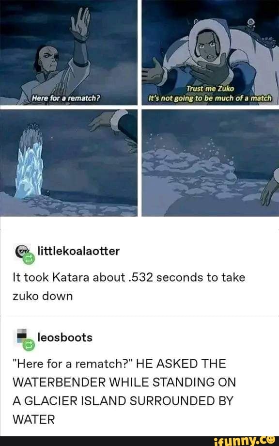 Waterbender memes. Best Collection of funny Waterbender pictures on iFunny