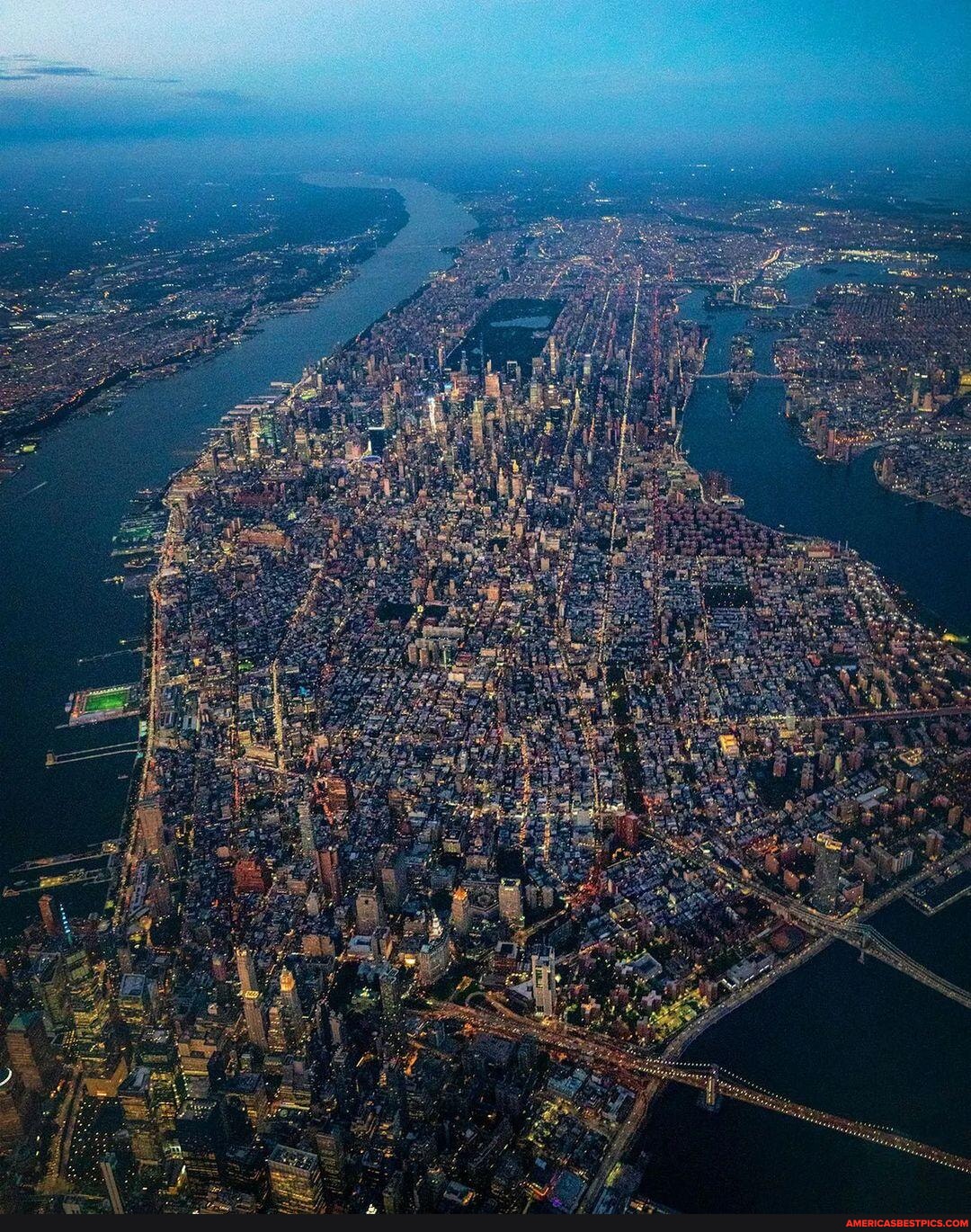Birds eye view of Manhattan Photo by joeprophoto Please show us your ...