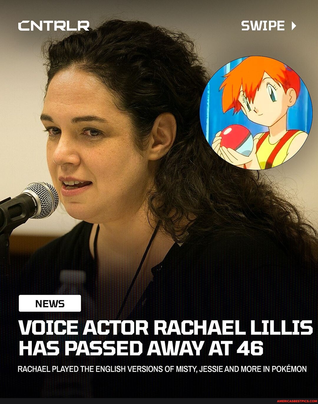 Rachael Lillis the voice actor of Misty Jessie other Pokmon characters ...