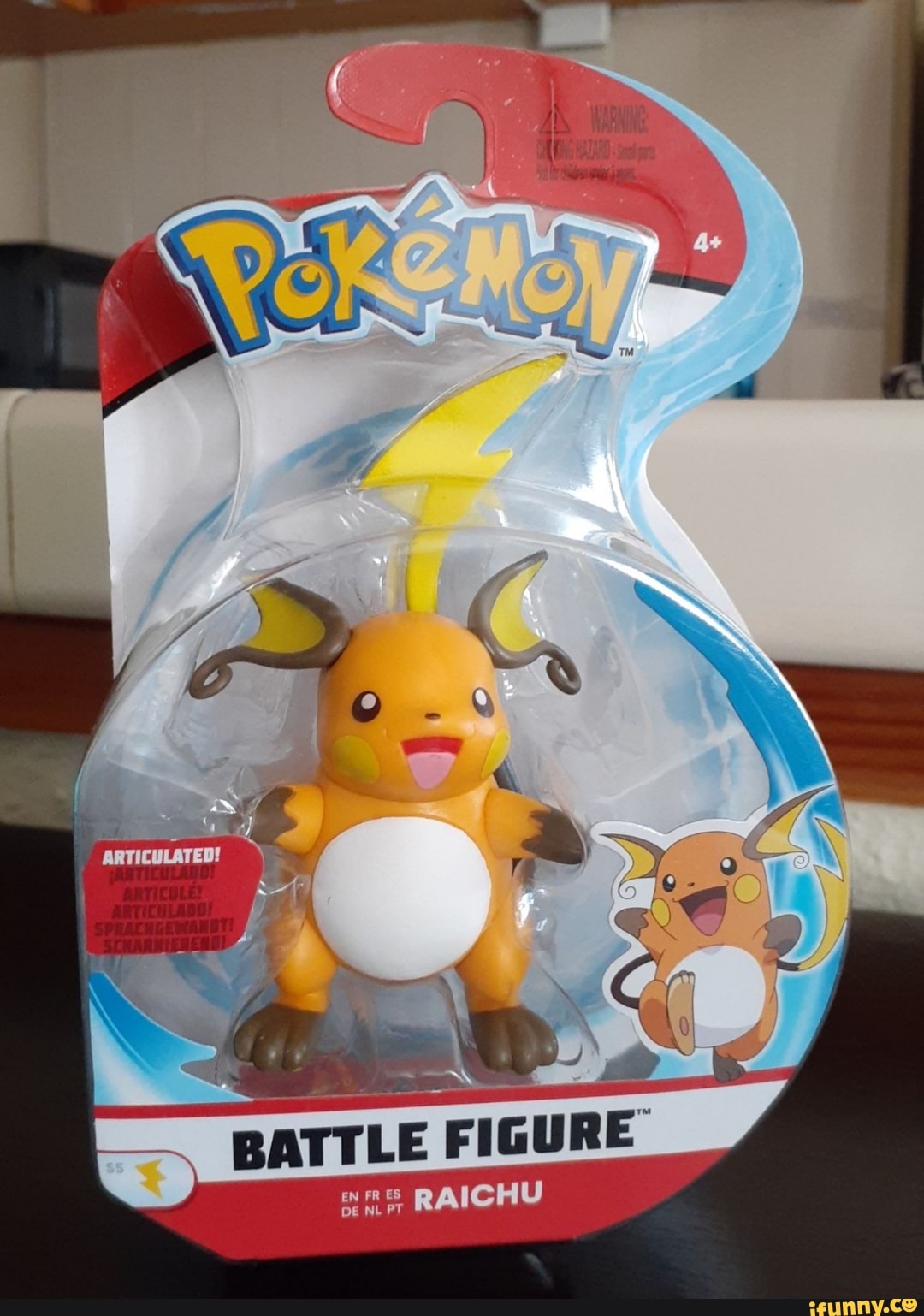 BATTLE FIGURE RAICHU - iFunny