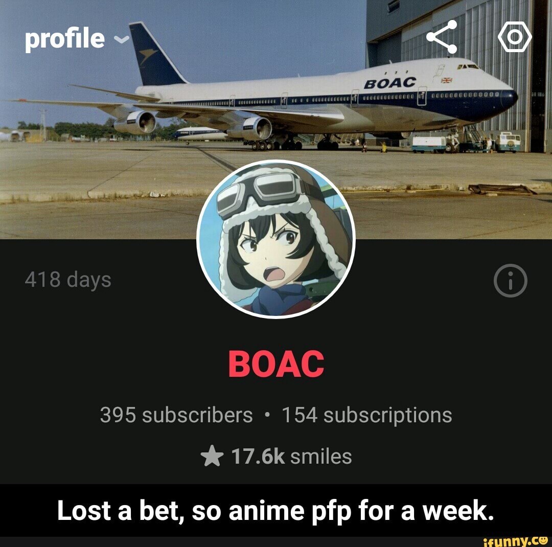 Lost a bet, so anime pfp for a week. - Lost a bet, so anime pfp for a ...