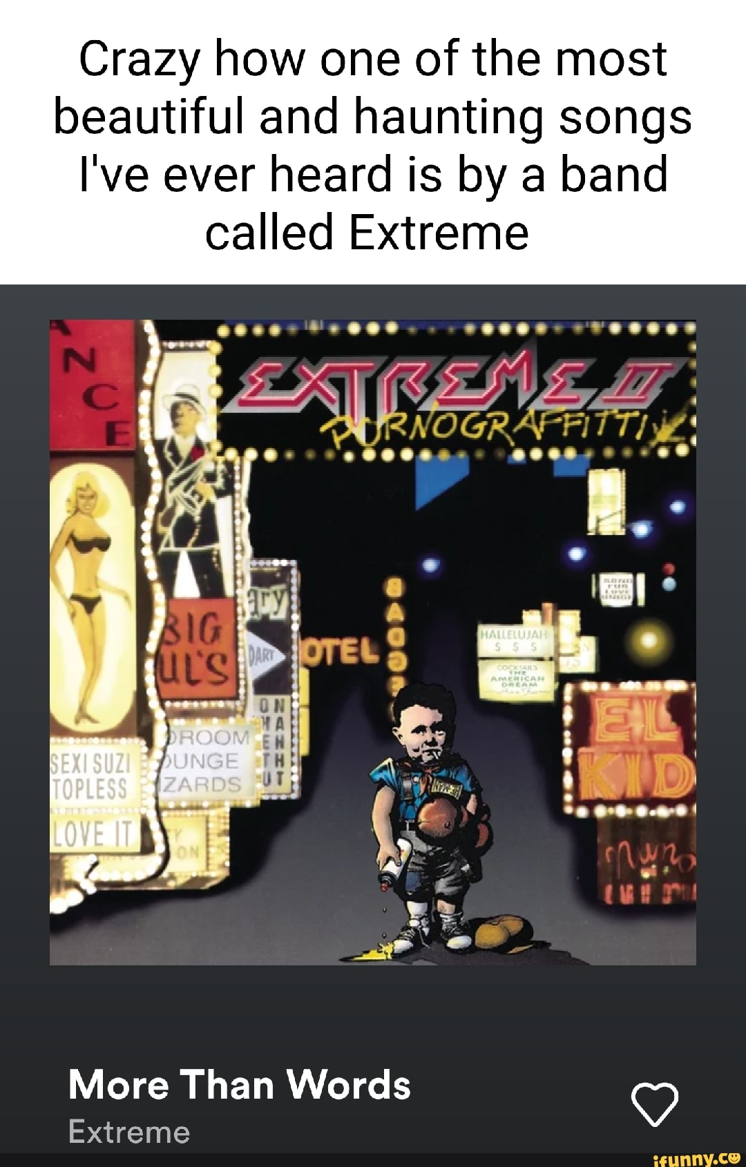 Crazy how one of the most beautiful and haunting songs I've ever heard ...