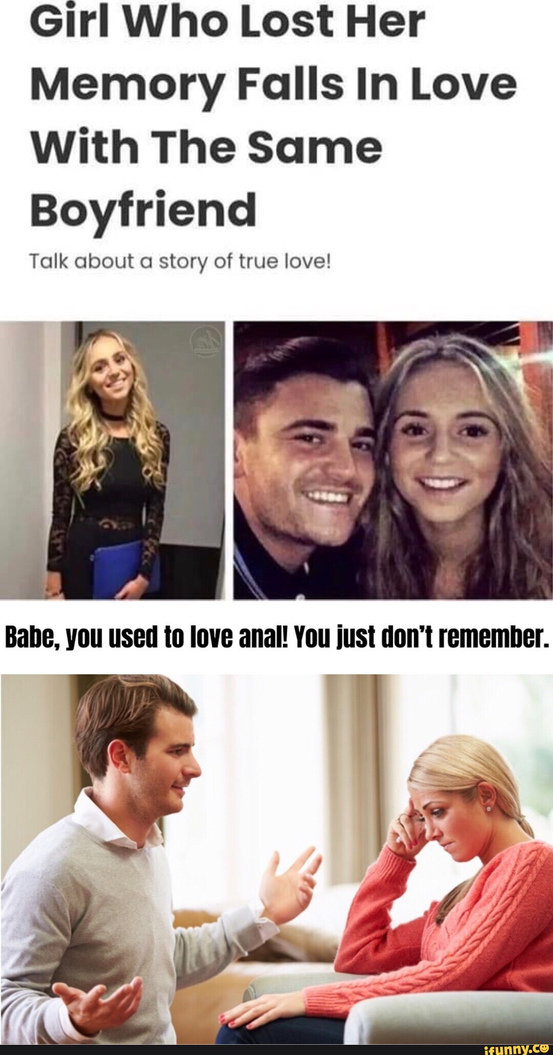 Girl Who Lost Her Memory Falls In Love With The Same Boyfriend Talk ...
