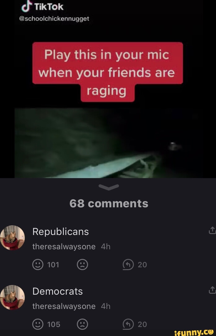 @ TikTok @schoolchickennugget Play this in your mic when your friends ...
