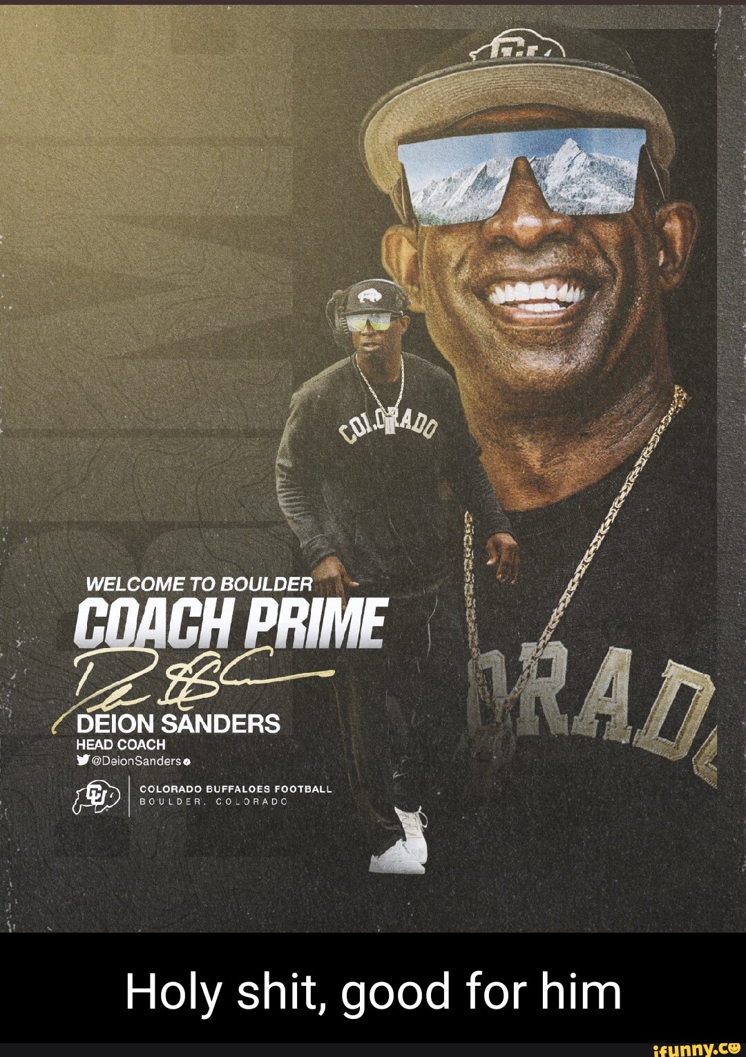 WELCOME TO BOULDER DEION SANDERS HEAD COACH @DeionSanderse I Ap ...