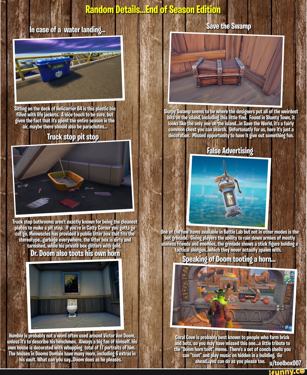 Incase of a water landing... Sitting on the deck of Helicarrier 64 is ...