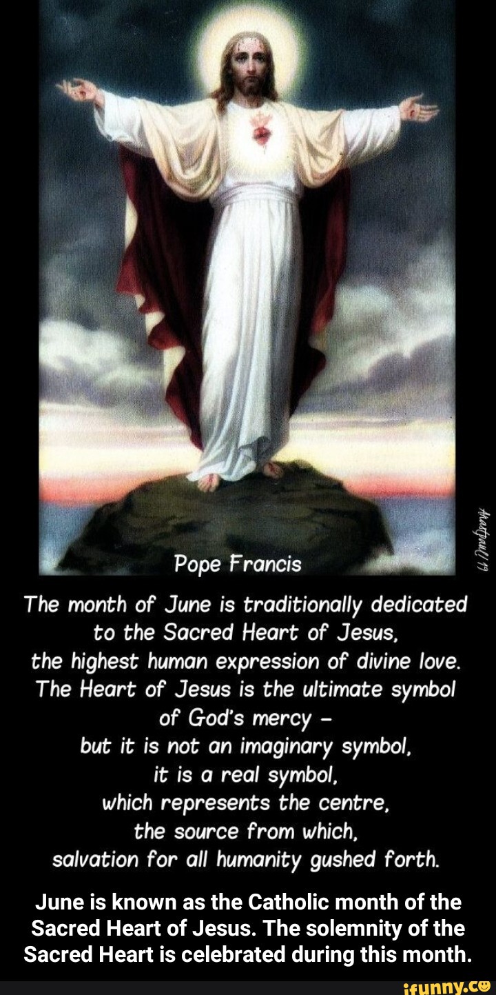 Nike Pope Francis The month of June is traditionally dedicated to the ...