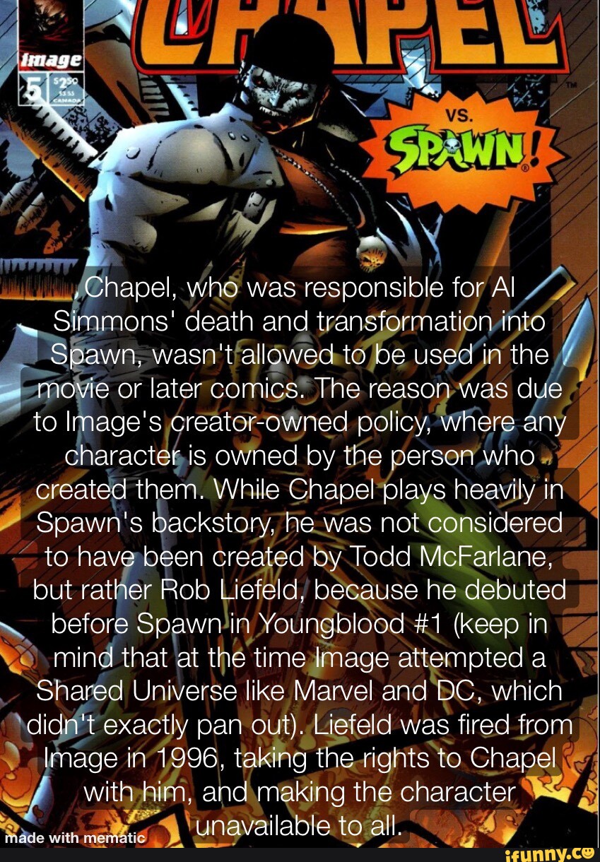 Hage Chapel, who was responsible for Al Simmons' death and ...