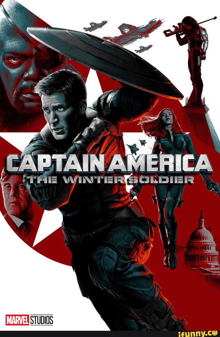 Captain America: The Winter Soldier fan poster (IMAX edit for my Plex) - )