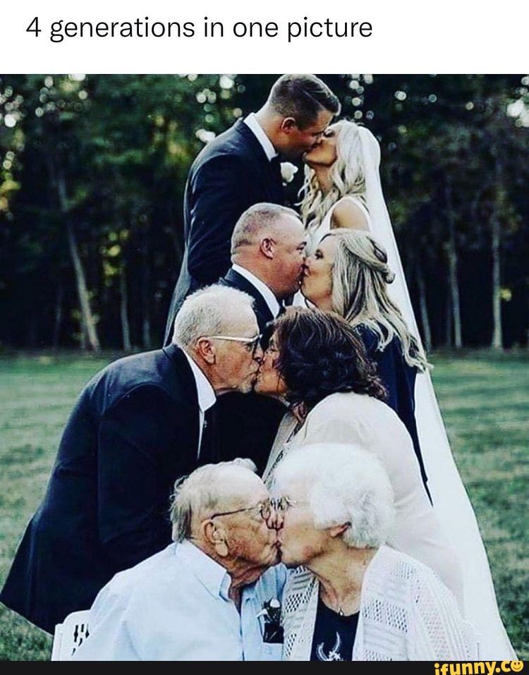 4 generations in one picture - iFunny