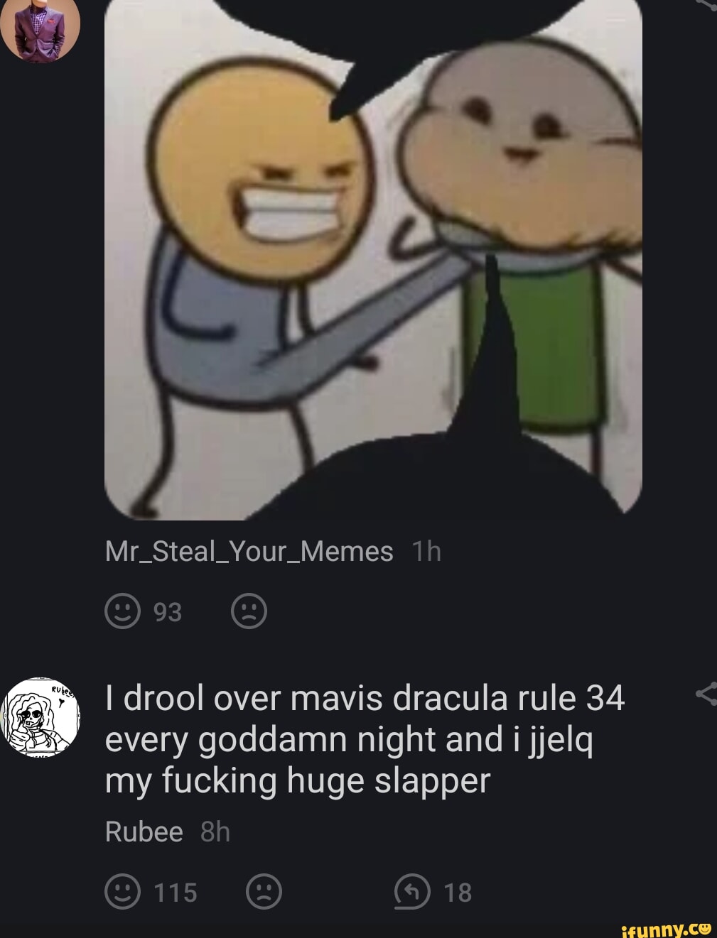 Mr_Steal_Your_Memes Ox I drool over mavis dracula rule 34 every goddamn ...