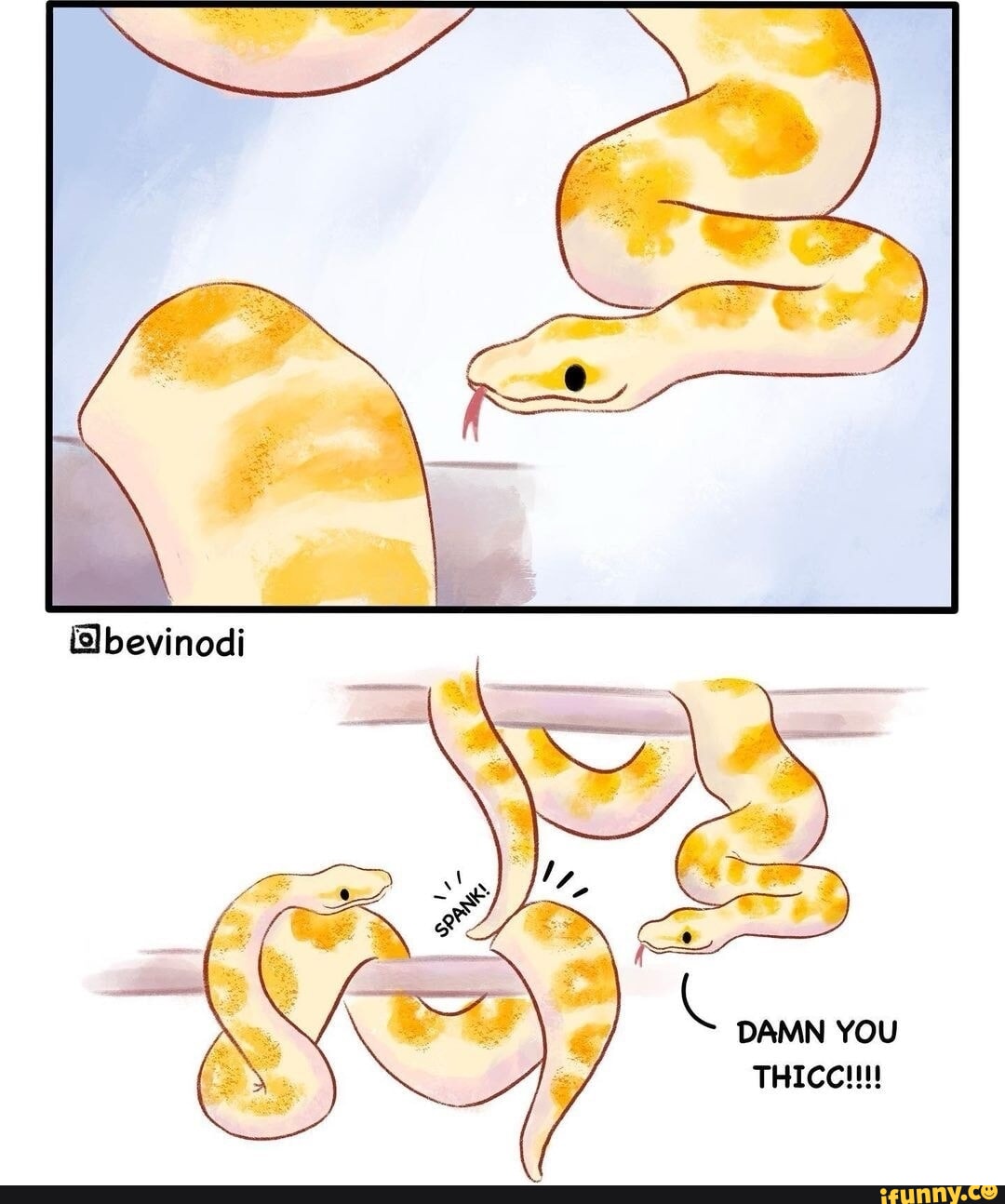 Bevinodi DAMN YOU THICC!!!! - iFunny