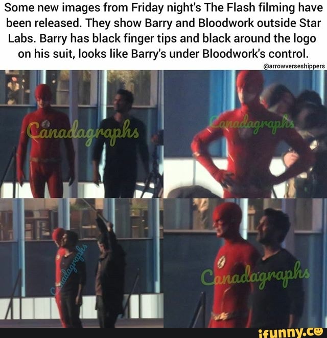 Some new images from Friday night's The Flash filming have been ...