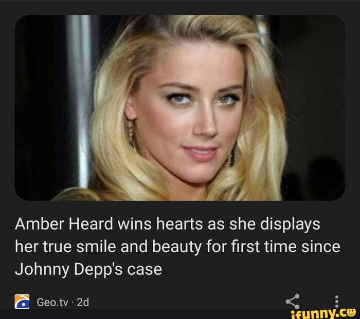 Amber Heard wins hearts as she displays her true smile and beauty for ...