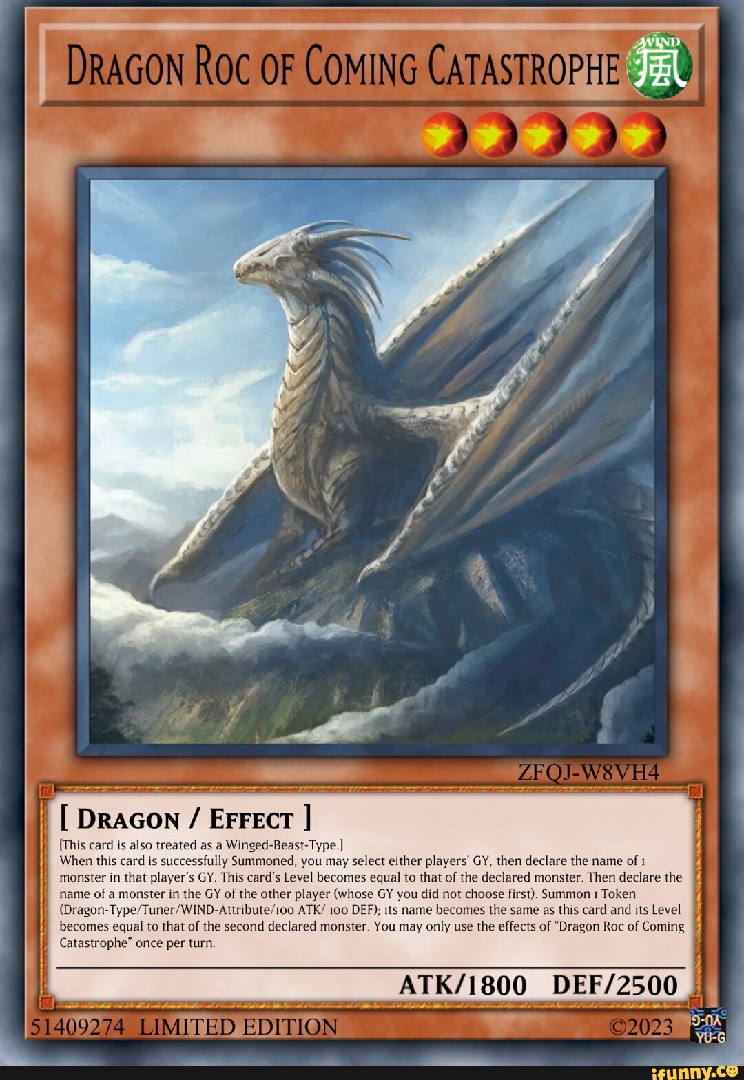 Roc OF COMING CATASTROPHE I [ DRAGON / EFFECT I [This card is also ...