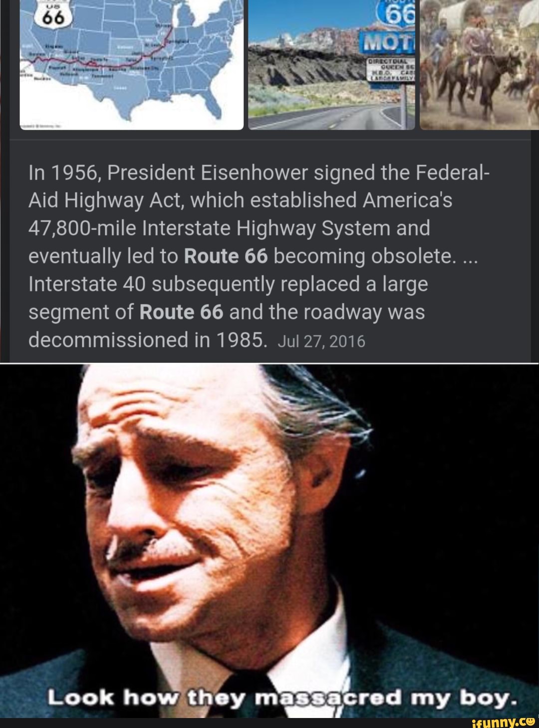 In 1956, President Eisenhower signed the Federal- Aid Highway Act ...