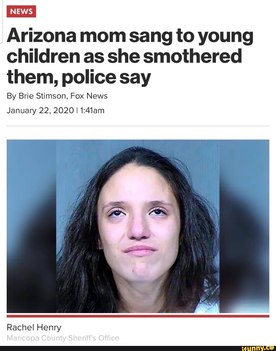 Arizona mom sang to young children as she smothered them, police say By ...