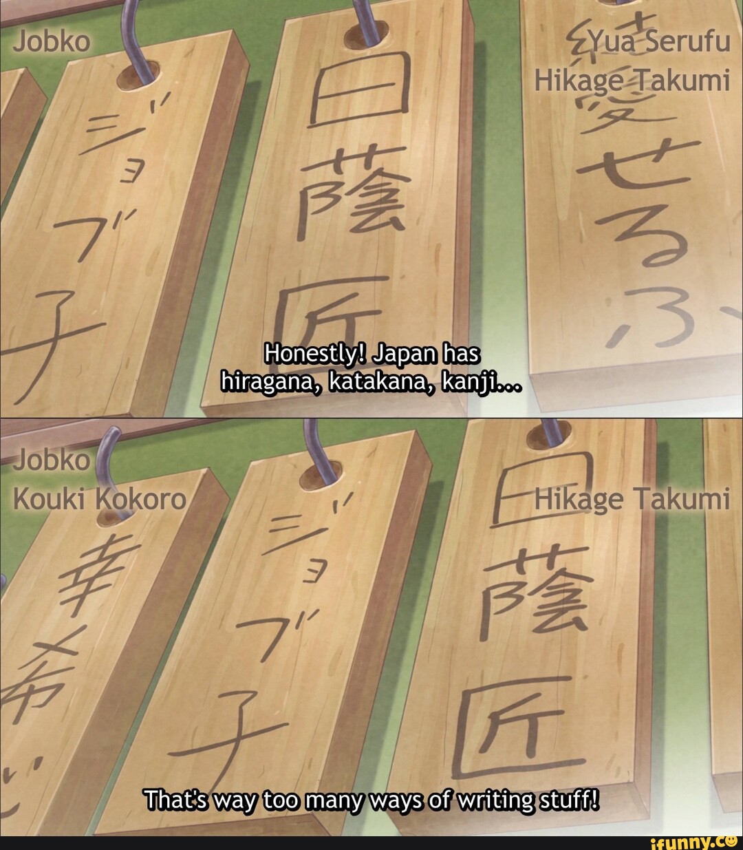 Hiragana memes. Best Collection of funny Hiragana pictures on iFunny