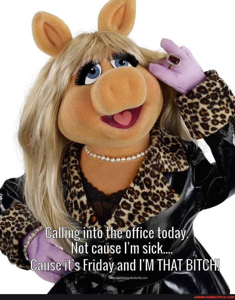 Calling into the office today. Not cause I'm sick... it's Friday and I ...