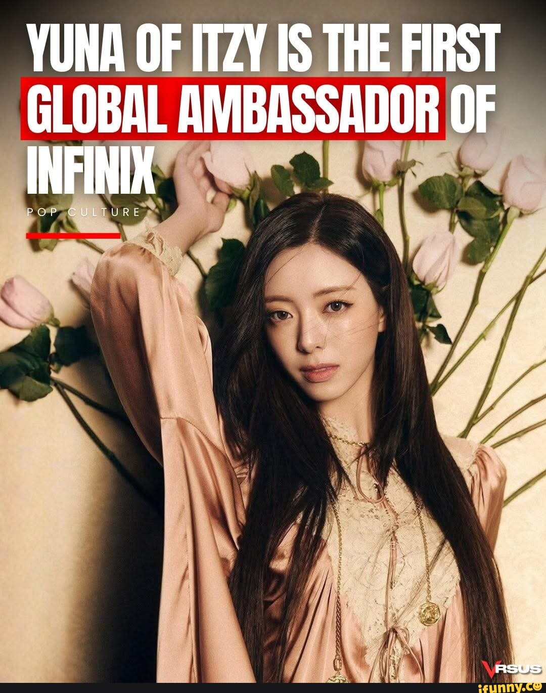 YUNA OF ITZY IS THE FIRST GLOBAL AMBASSADOR OF - iFunny