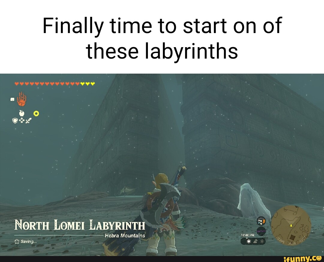 Finally time to start on of these labyrinths NorTH LOME LABYRINTH Hebra ...